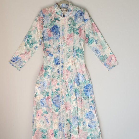David Brown I.Magnin | Dresses | Vintage David Brown Imagnin Floral ...